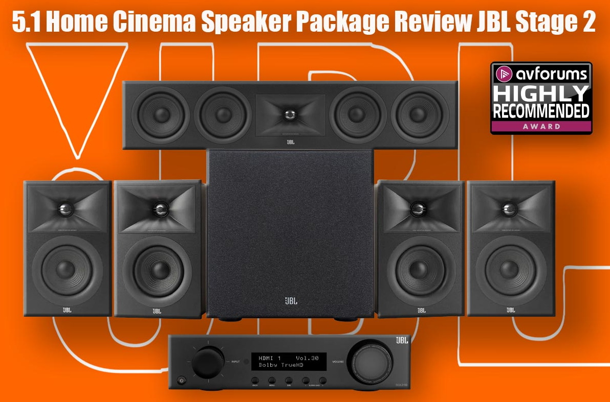 Обзор комплекта акустики для домашнего кинотеатра 5.1 JBL Stage 2